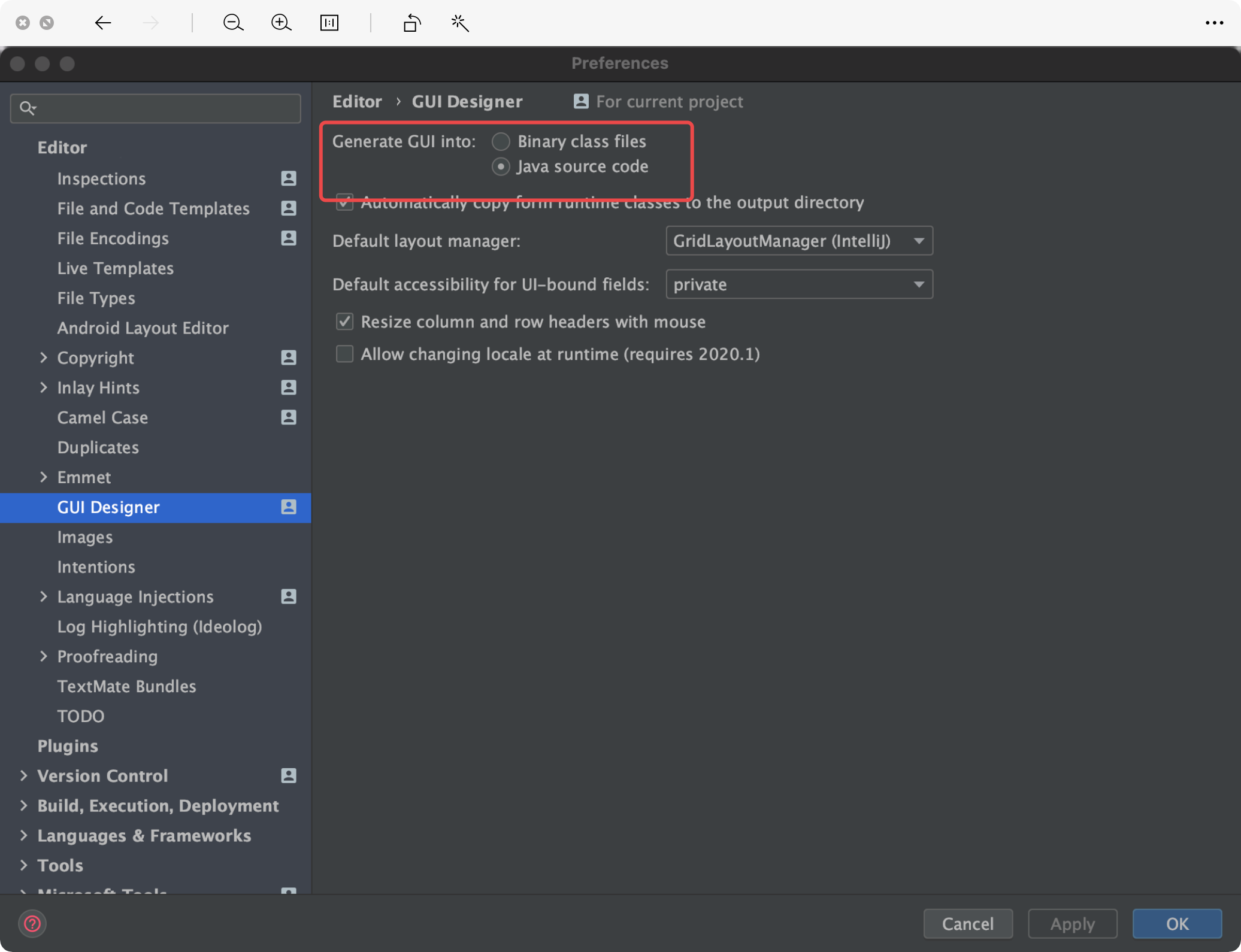 swing idea 的 GUI Designer 插件不生成代码的原因_swing ui designer怎样生产源码-CSDN博客