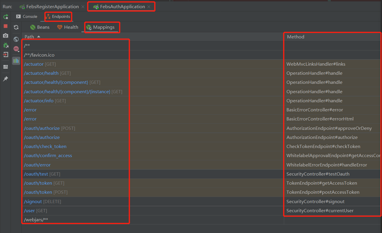 IDEA中查看某个应用的请求路径_idea endpoints-CSDN博客