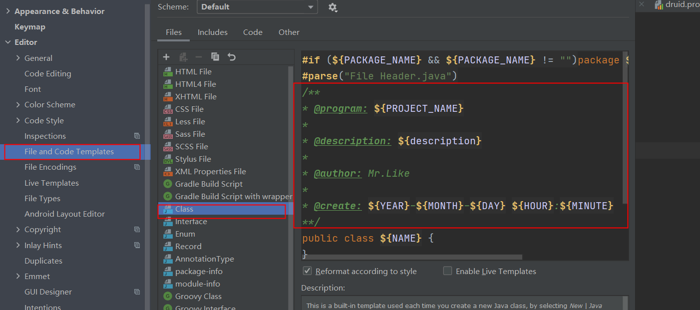 idea怎么给类和方法自动快速添加注释的方法（/**@return @Param*/）_idea里面@program:-CSDN博客