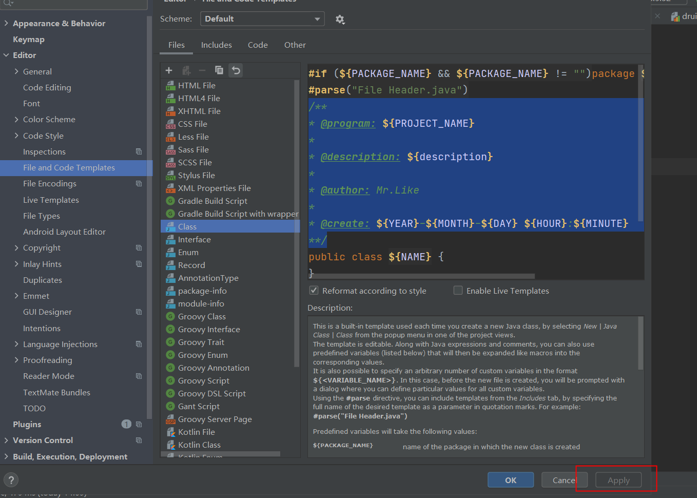 idea怎么给类和方法自动快速添加注释的方法（/**@return @Param*/）_idea里面@program:-CSDN博客
