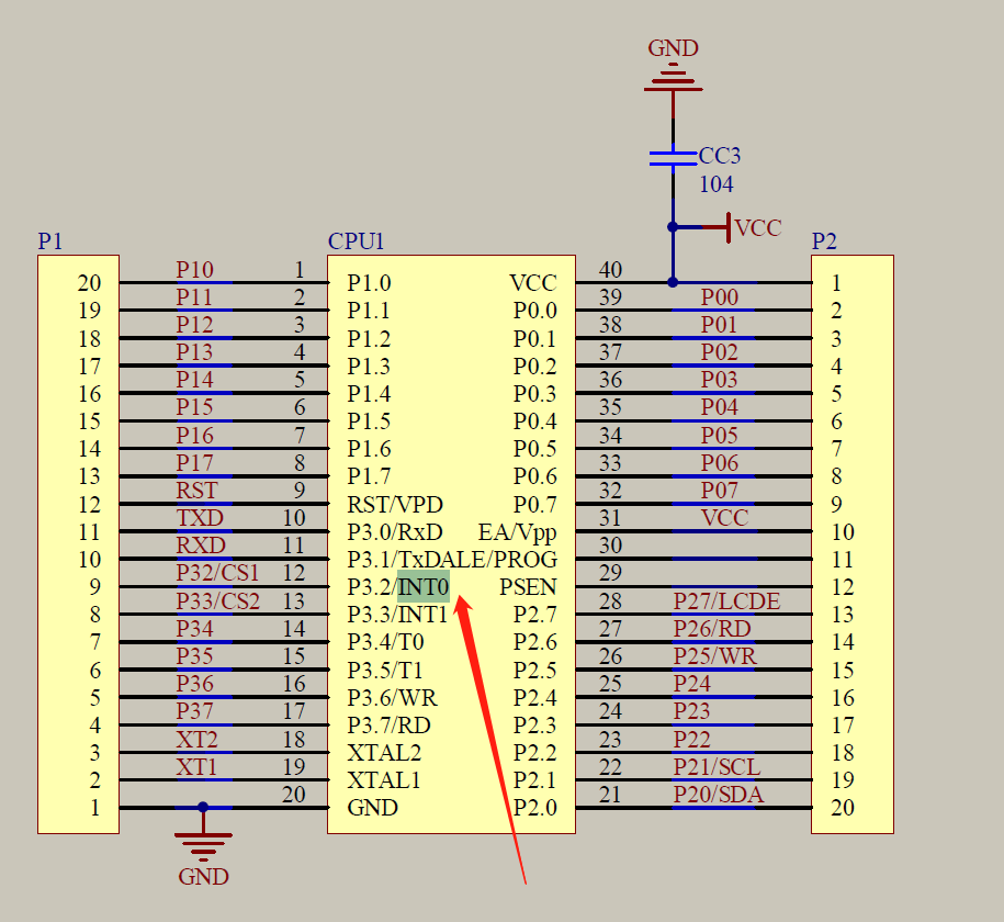 51单片机之外部中断方式 ——— INT0 中断-CSDN博客