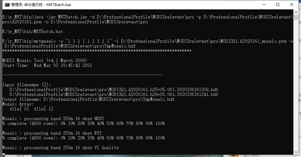Python批处理modis数据并计算ndvi 处理modis计算ndvi裁剪 Csdn博客