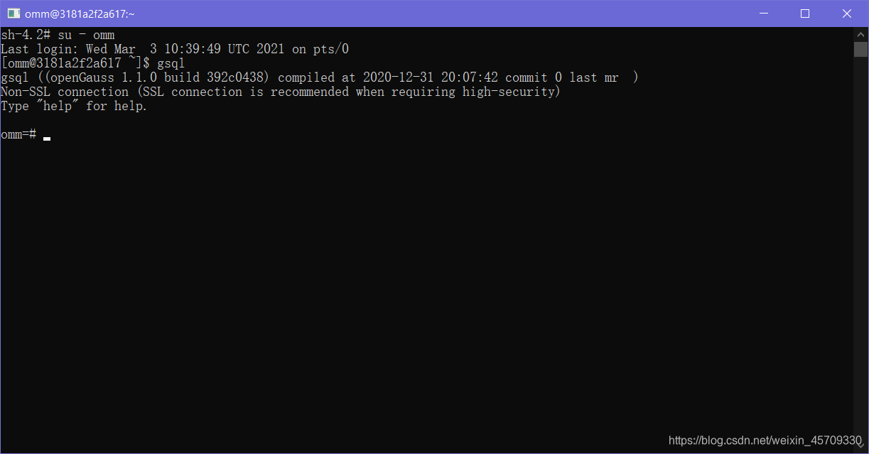 【数据库】docker配置opengauss数据库 Docker Opengausdb Csdn博客