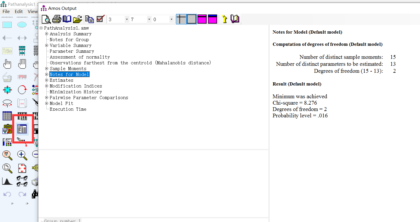 基于Amos的路径分析与模型参数详解_amos 结果解读-CSDN博客