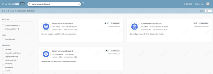 Helm方式安装kubernetes-dashboard_helm安装kubernetes-dashboard-CSDN博客
