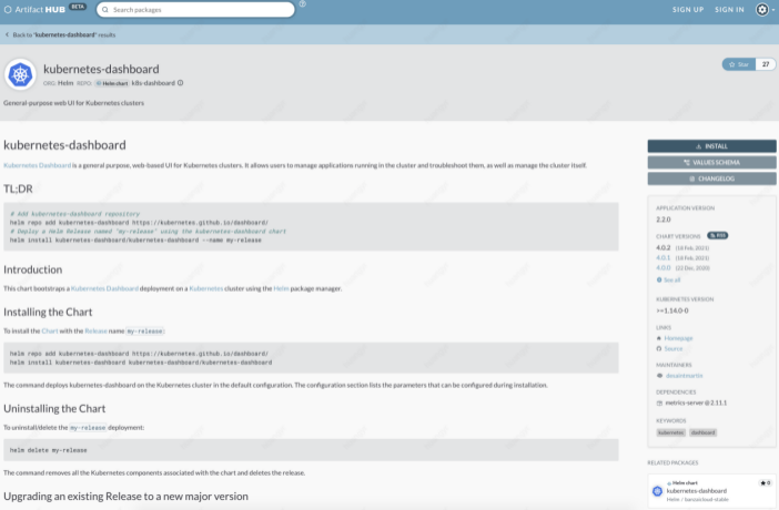 Helm方式安装kubernetes-dashboard_helm安装kubernetes-dashboard-CSDN博客