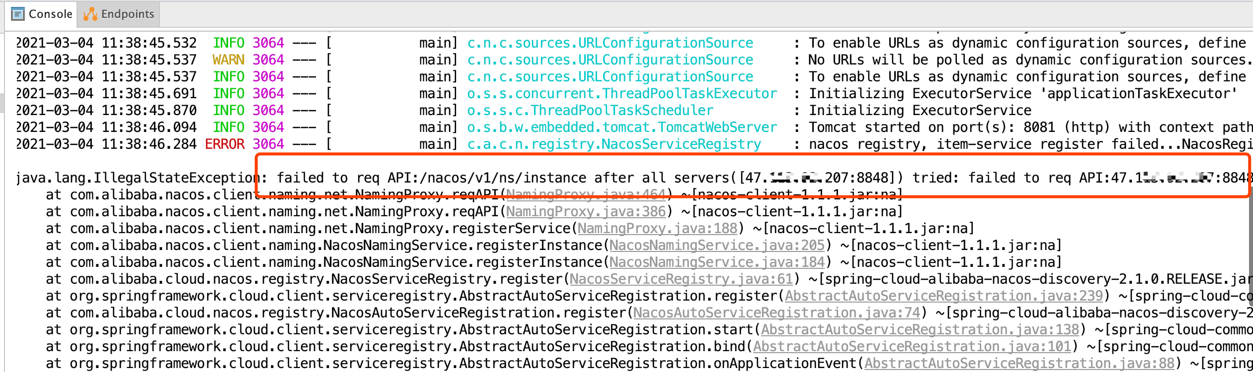 解决docker nacos exited(137)_exited (137)-CSDN博客