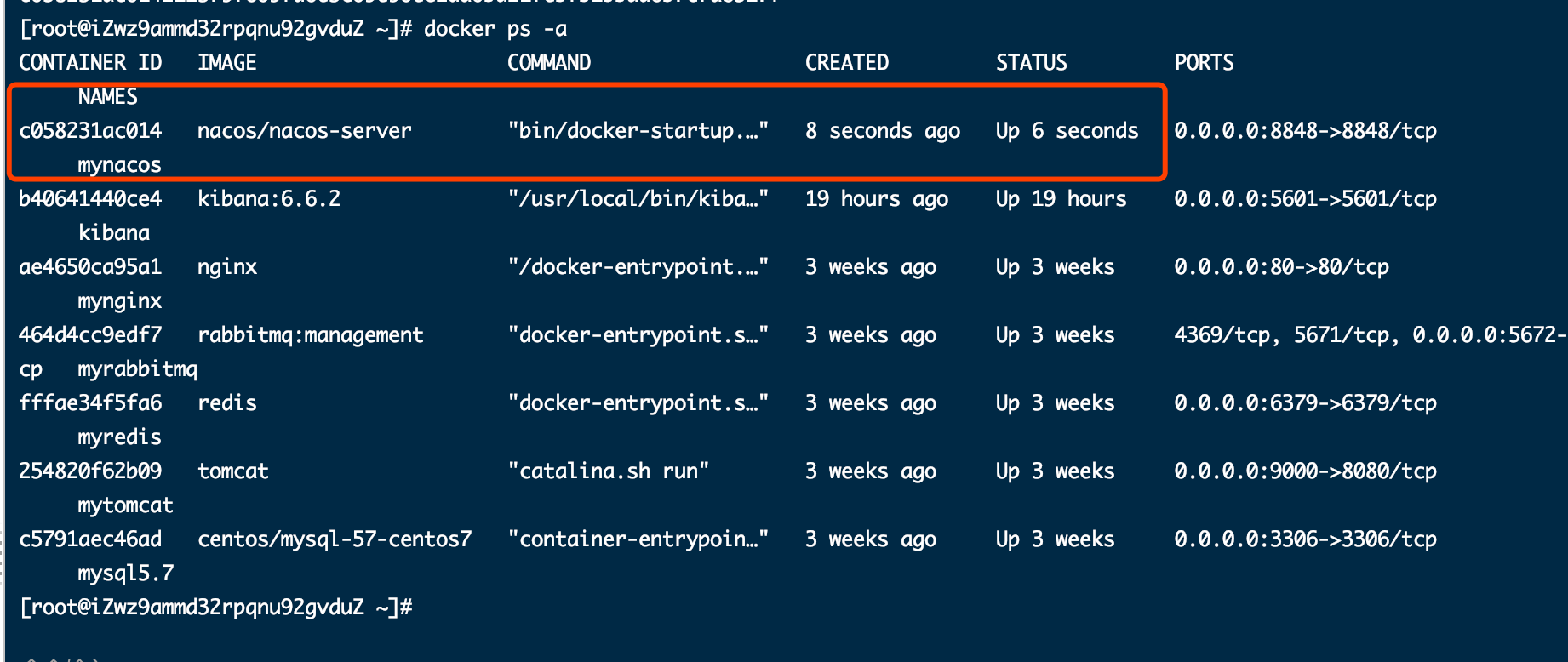 解决docker nacos exited(137)_exited (137)-CSDN博客