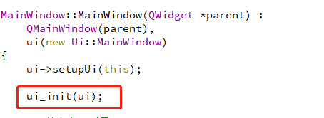 QT在其他cpp文件中使用MainWindow的界面和控件的方法_qt 界面的都放在mainwindows-CSDN博客