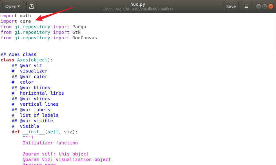 Ubuntu 18.04 Installing NDNSIM 2.7 Running an error NO Visualization ...