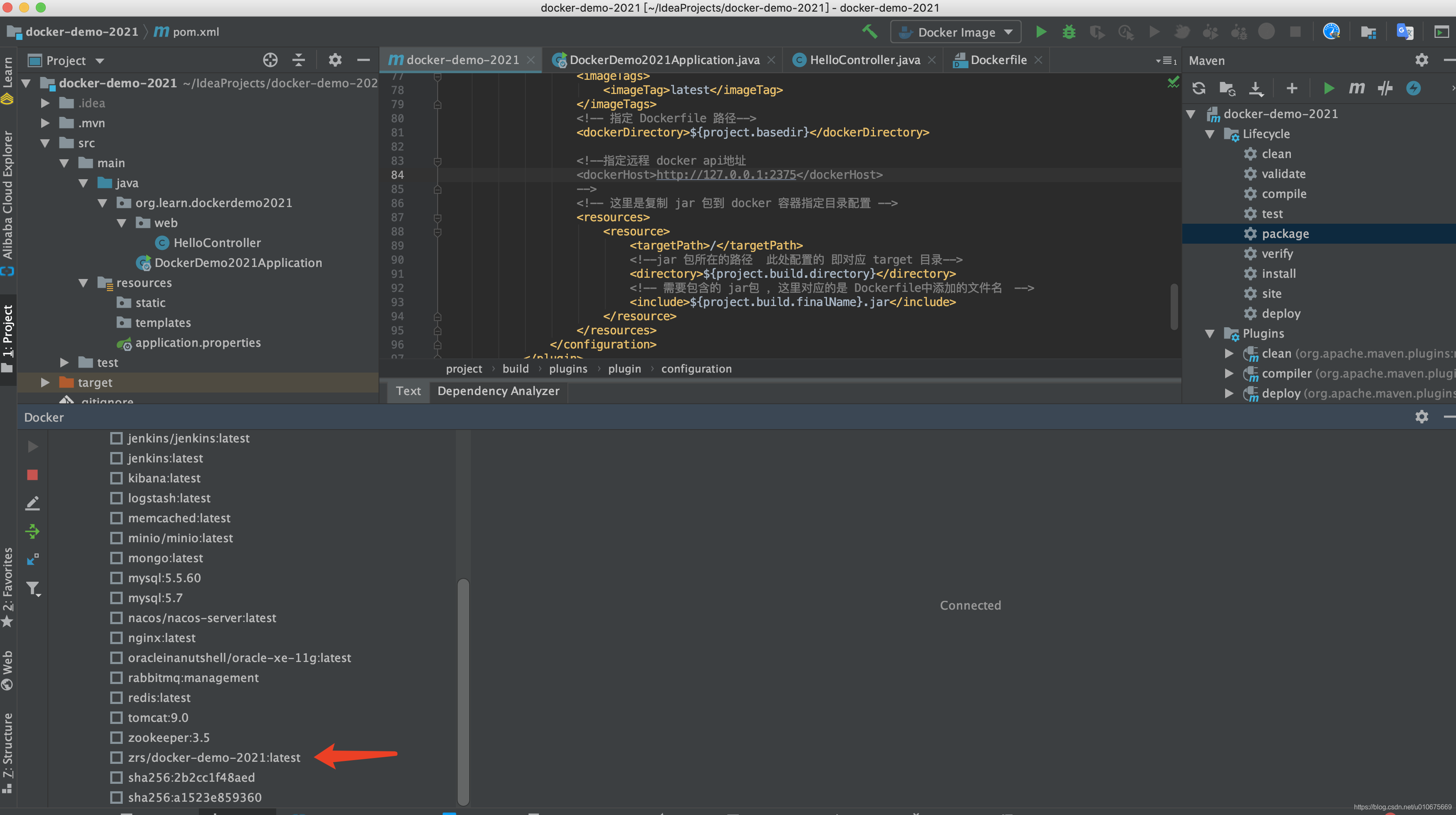 Idea使用docker部署springboot项目idea Docker Springboot Csdn博客