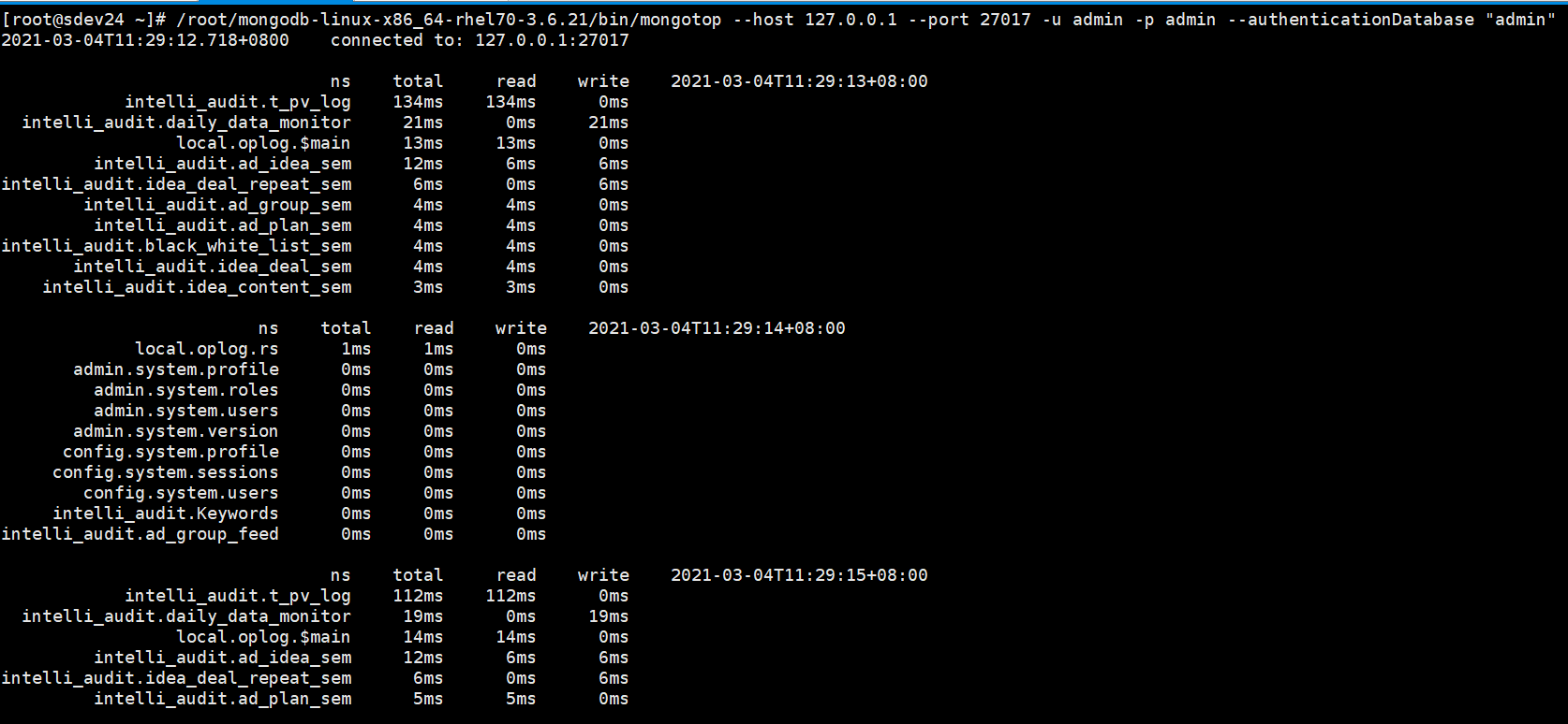 mongo的两个检测工具mongotop和mongostat_mongo tool mongostat-CSDN博客