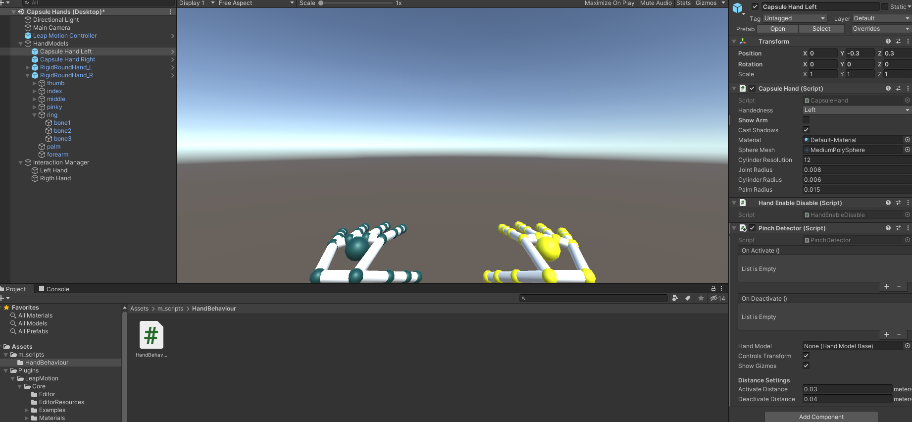 在unity中利用LeapMotion通过手势控制立方体的旋转_利用leapmotion实现抓取一个立方体-CSDN博客