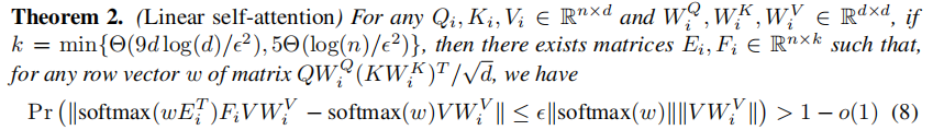 《论文阅读》Linformer: Self-Attention with Linear Complexity_linformer论文-CSDN博客