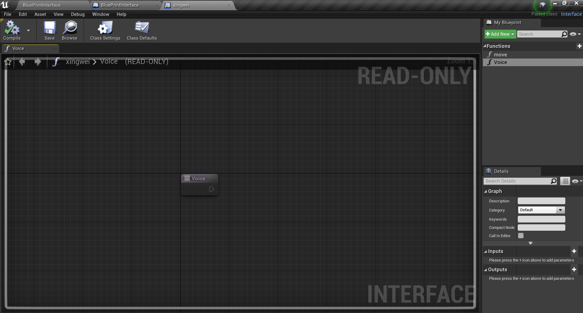 UE4 蓝图接口 BluePrint Interface_ue4 blueprint interface-CSDN博客