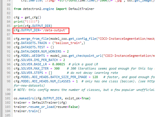 【Detectron2 教程】Detectron2 安装 运行demo 运行预训练模型 在一个新的数据集上训练一个detectron2模型 训练自定义数据集 balloon_dataset ...