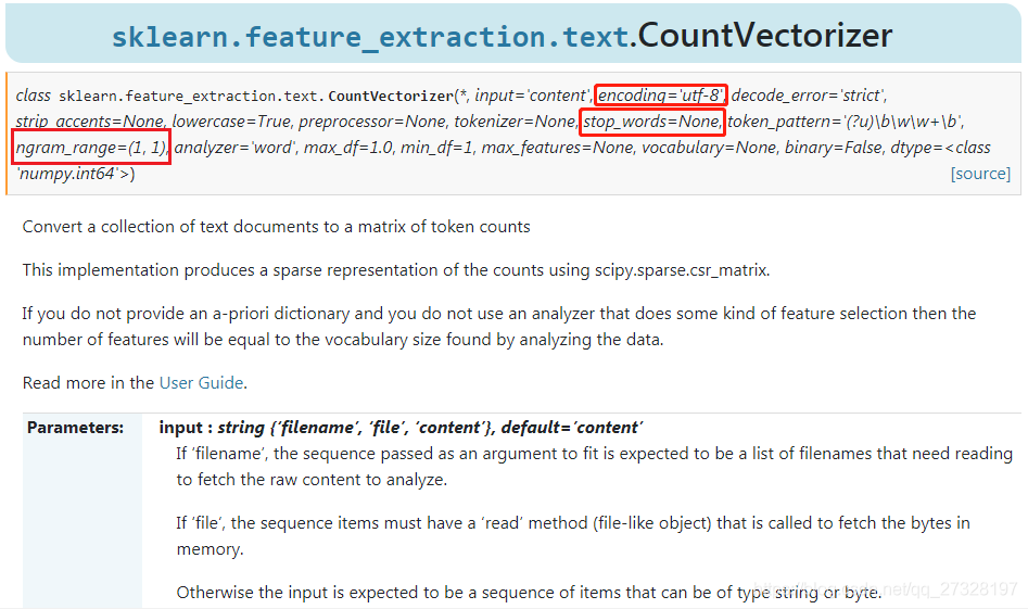 文本特征提取CountVectorizer（特征工程之特征提取）-CSDN博客