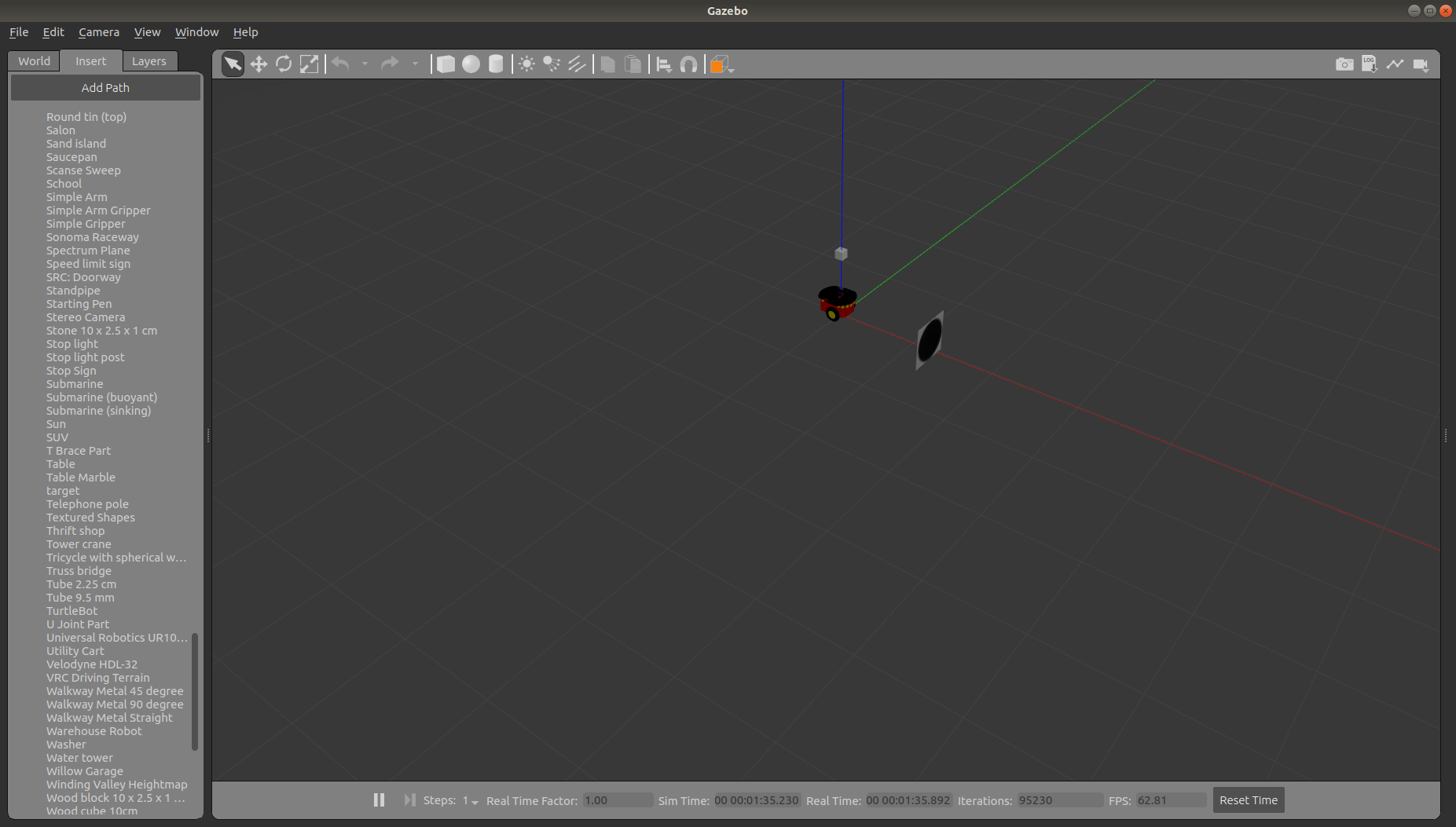 Visp_ros学习笔记（二）：在Gazebo环境下实现Pionner3dx移动机器人视觉伺服仿真_visp ros 仿真-CSDN博客