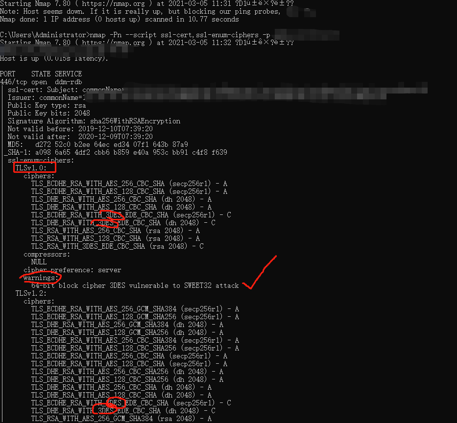 Nginx服务器SSL的安全配置及CVE-2016-2183漏洞处理_cve-2016-2183 nginx-CSDN博客