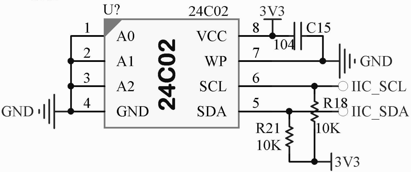IIC操作读写Eeprom程序（模拟IO操作AT24C02）_24c02读写程序详解-CSDN博客