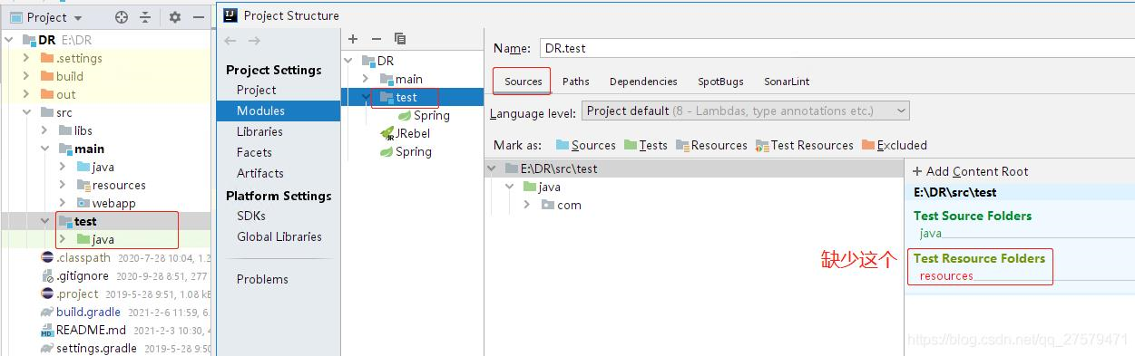 Spring中Junit测试启动报错class path resource [xxx.xml] cannot be opened because it does not exist-CSDN博客