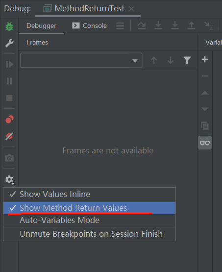 intellij idea debug/调试 查看方法返回值_怎么查看debug接口被监听-CSDN博客