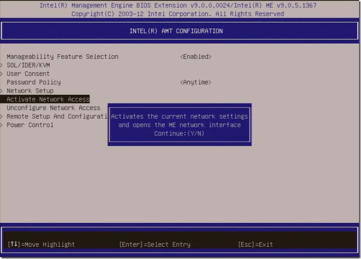 Intel AMT技术打开IPMI相关设置_meshcommander-CSDN博客