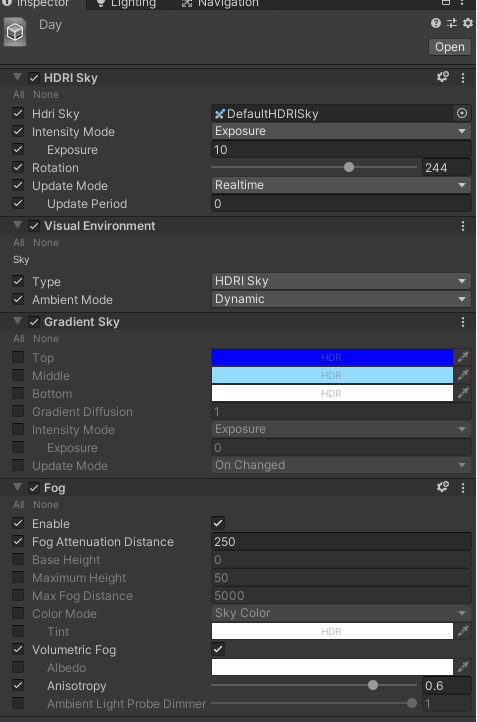 UnityHDRP，动态修改天空盒_unity代码修改volume中sky-CSDN博客