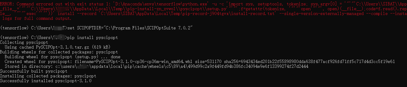 windows下安装python 版SCIP优化求解器_stp求解器怎么在windows安装-CSDN博客