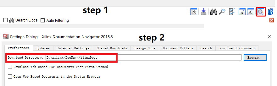 使用 Xilinx Documentation Navigator 查看官方文档_xilinx reading documentation.xml-CSDN博客