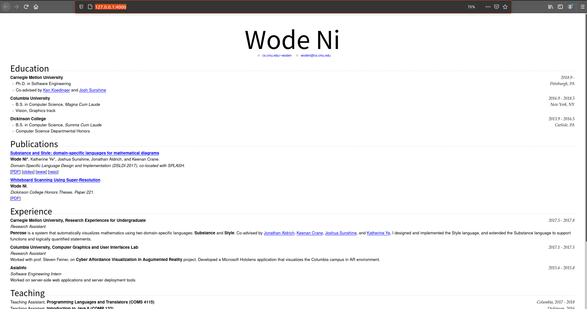 如何使用 markdown 写一个漂亮的简历（带排版和布局）_markdown简历表格-CSDN博客