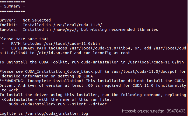 RTX3090在ubuntu18.04下安装NVIDIA驱动以及cuda与cudnn教程_gpu3090安装nvidia utils-CSDN博客