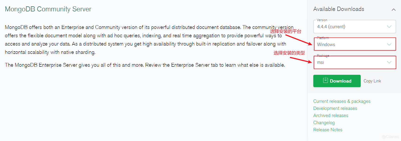 Mongodb的安装与配置run Service As A Local Or Domain User Csdn博客 