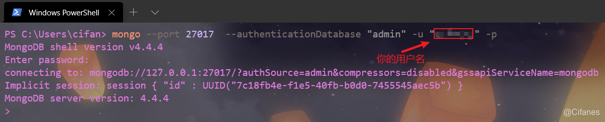 MongoDB访问警告：Access control is not enabled for the database_access control is not enabled for the ...