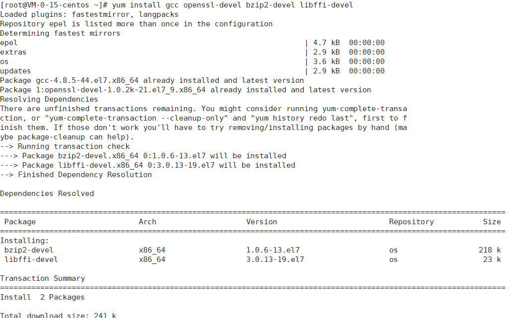 CentOS中安装python3.8.2_py .configure --enable-CSDN博客