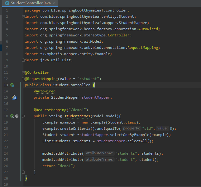 springboot+thymeleaf+echarts（详细教程） 前后端简单demo-CSDN博客