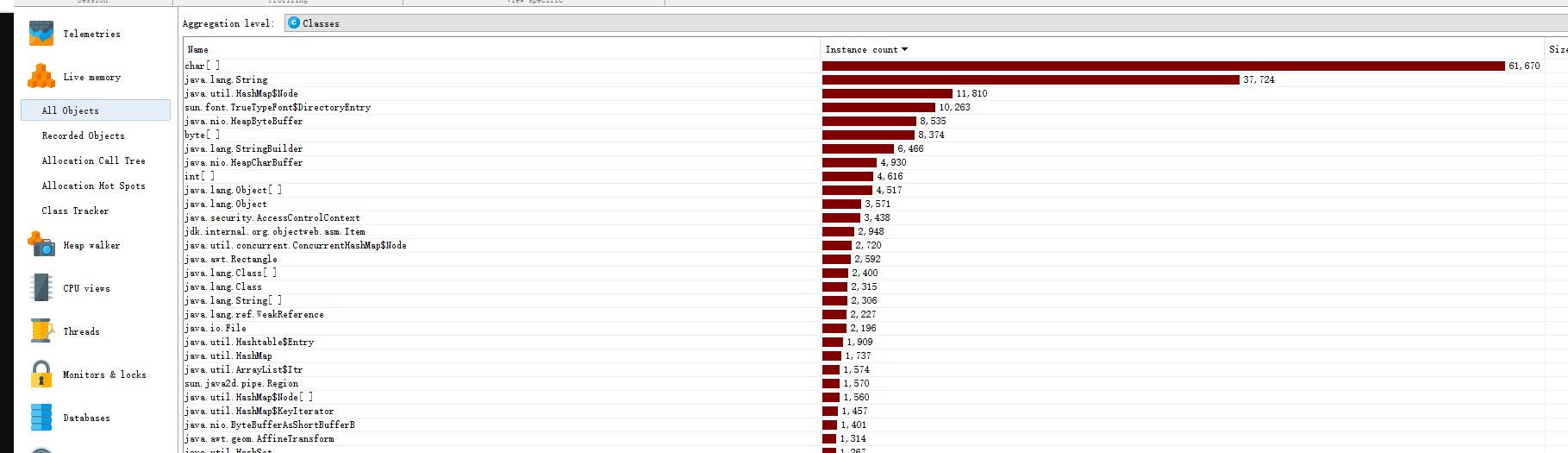 JProfile分析JVM内存溢出、线程阻塞_jprofiler 线程阻塞-CSDN博客