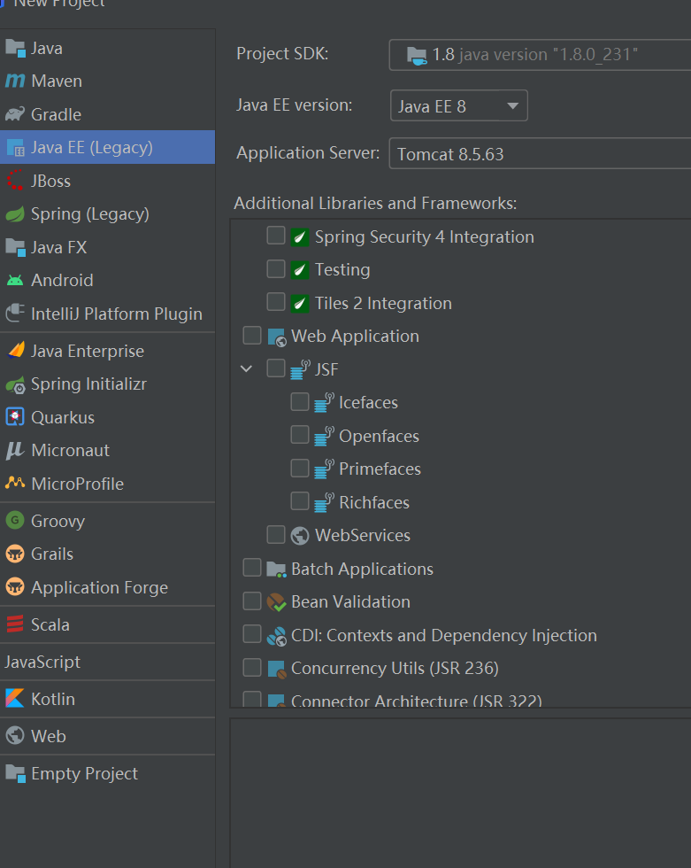 IDEA 中Java EE没有 Web Application选项_javaee没有webapplication-CSDN博客