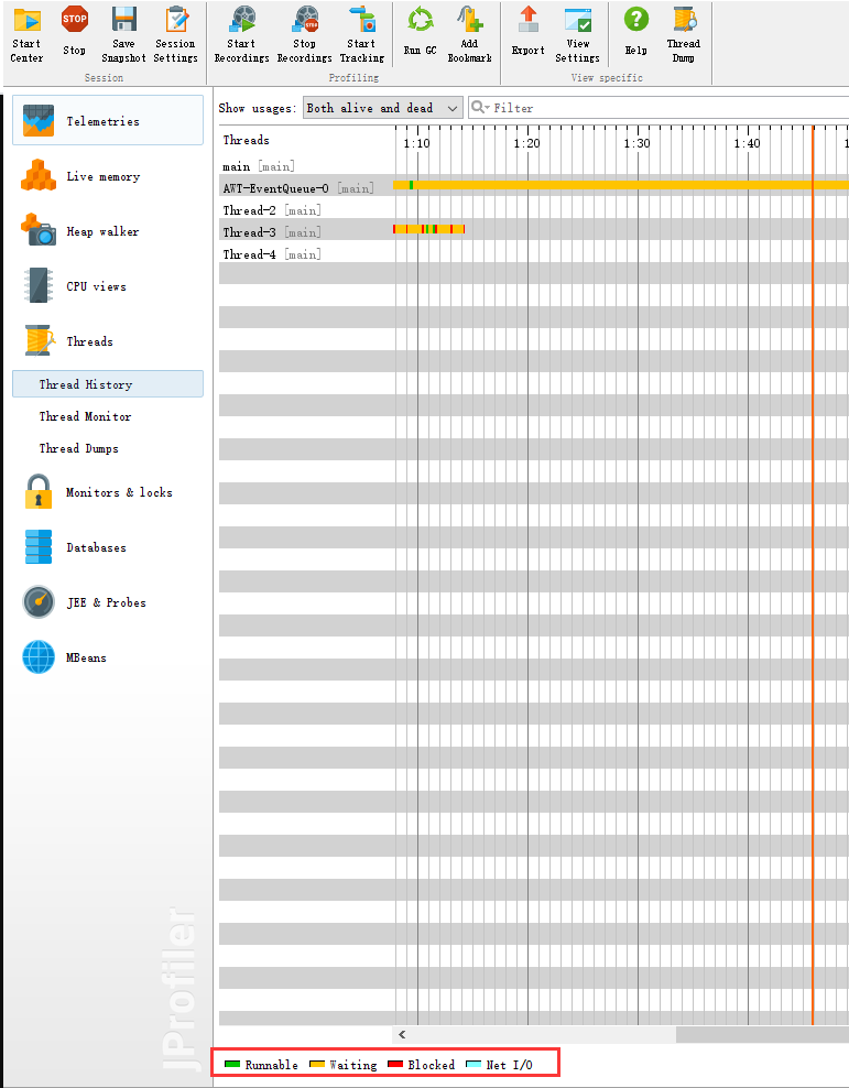 JProfile分析JVM内存溢出、线程阻塞_jprofiler 线程阻塞-CSDN博客