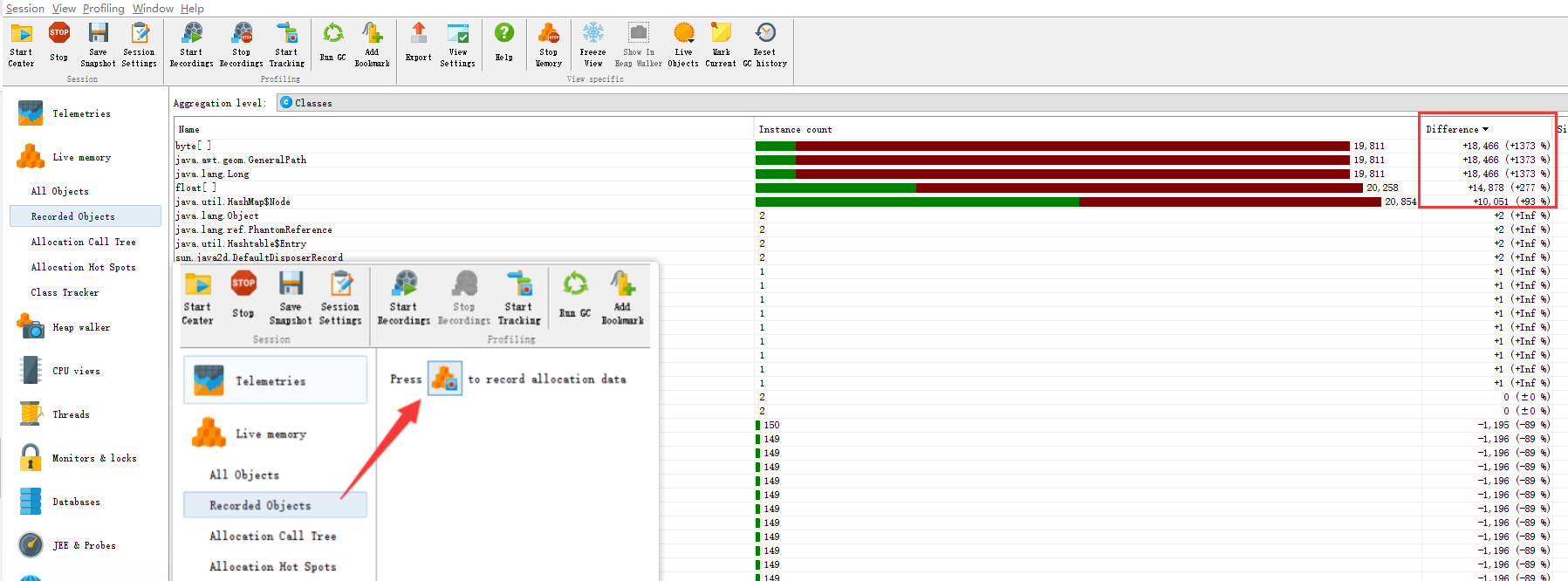 JProfile分析JVM内存溢出、线程阻塞_jprofiler 线程阻塞-CSDN博客