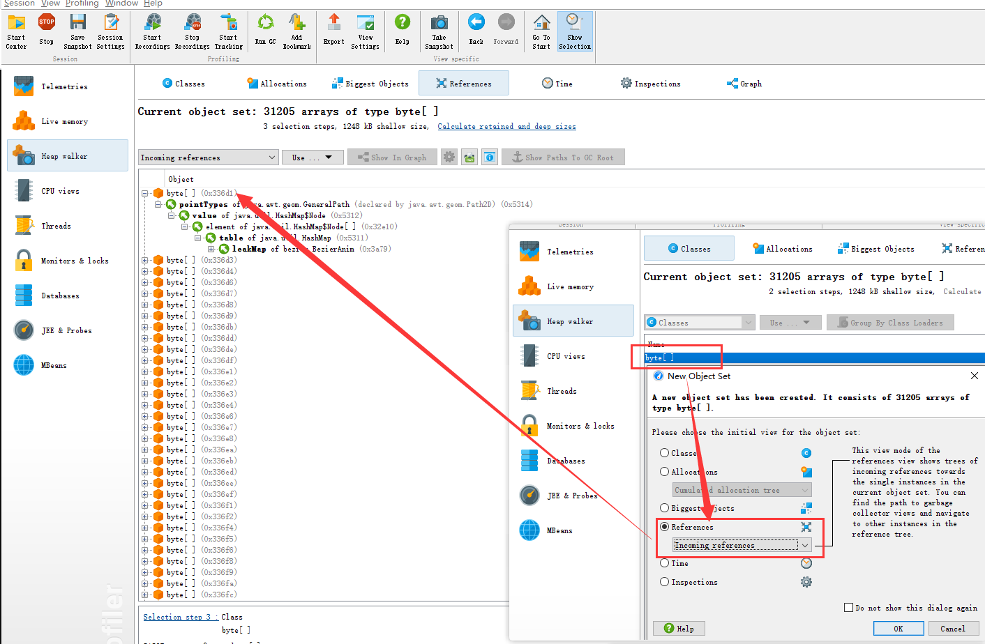 JProfile分析JVM内存溢出、线程阻塞_jprofiler 线程阻塞-CSDN博客