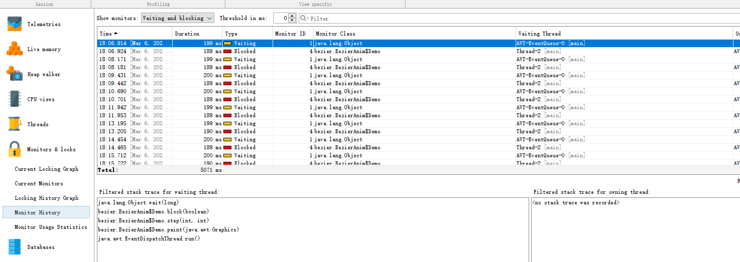 JProfile分析JVM内存溢出、线程阻塞_jprofiler 线程阻塞-CSDN博客