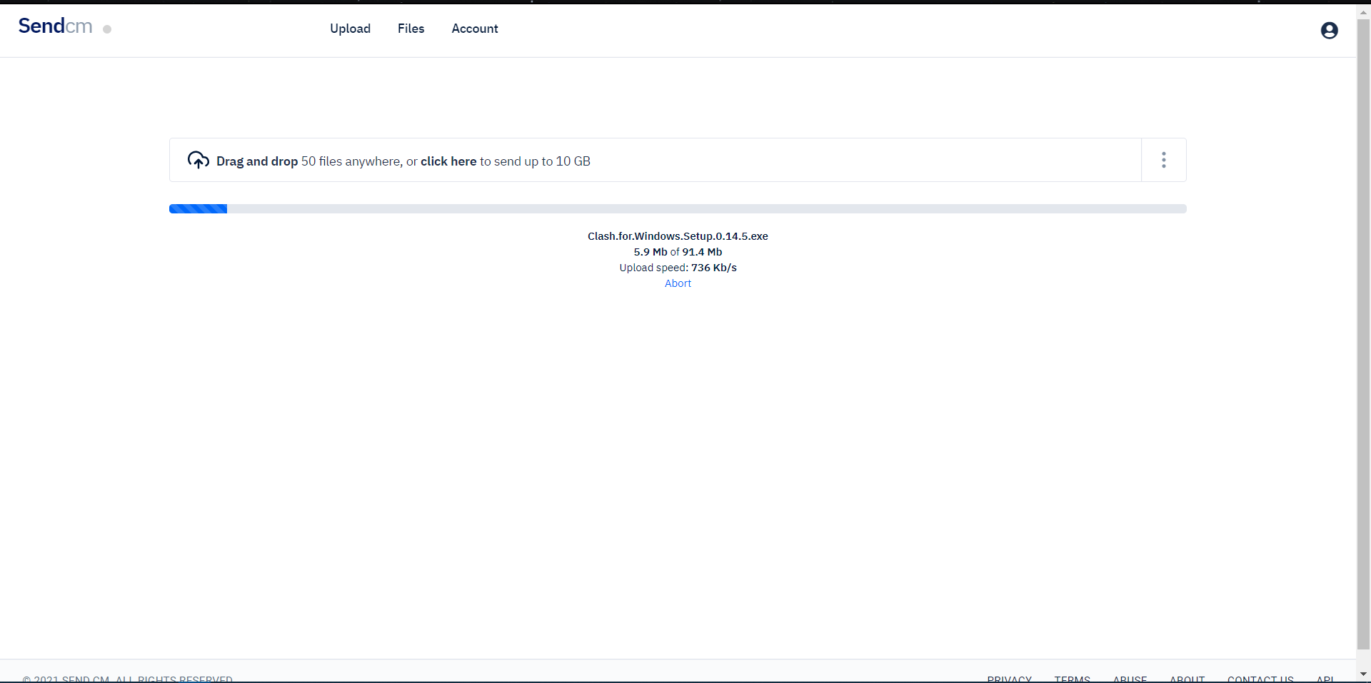 免费无限大文件存储网盘 -- send.cm！必须收藏！操作简单，国内外都能访问，不用注册或下载，支持FTP，还带API，页面还简洁，真的爱了 ...