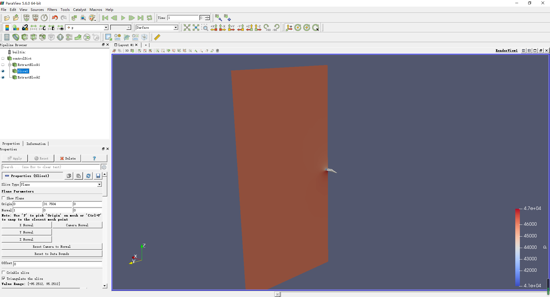 【ParaView教程】第四章 常见问题 —— 怎样在ParaView中计算某一平面上变量的平均值？_paraview 可以绘制平均节点吗 ...