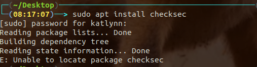 checksec安装与使用-CSDN博客