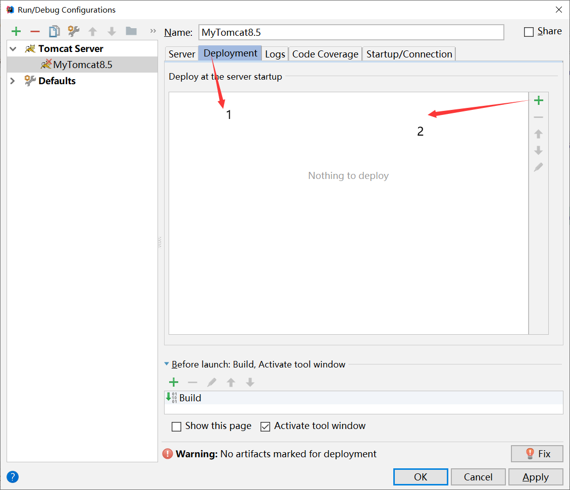 JavaWeb--在idea中配置Tomcat & Tomcat部署时war和war exploded区别_idea tomcat war exploded-CSDN博客