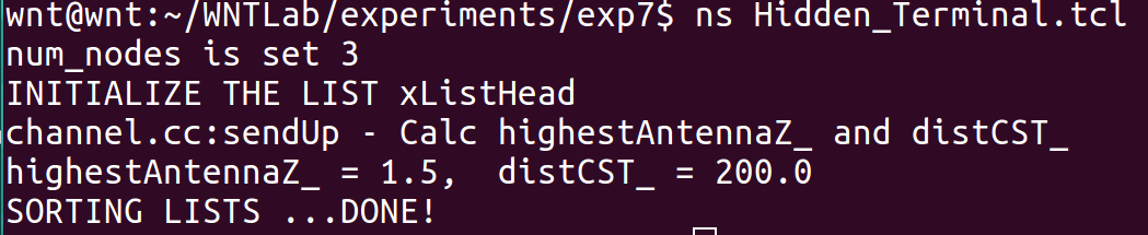【无线网络技术实验】【七】隐藏节点和暴露节点仿真实验_wnt experiments-CSDN博客