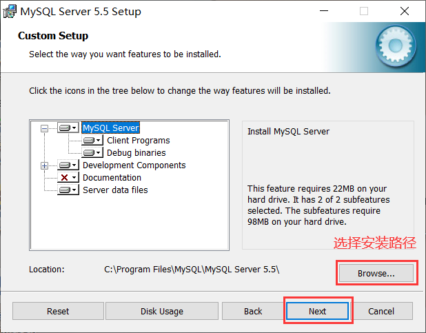 MySQL【5.5.60】数据库下载与安装_mysql5.5.60下载-CSDN博客