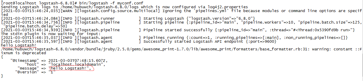 Logstash入门篇之安装启动 Logstash启动 Csdn博客