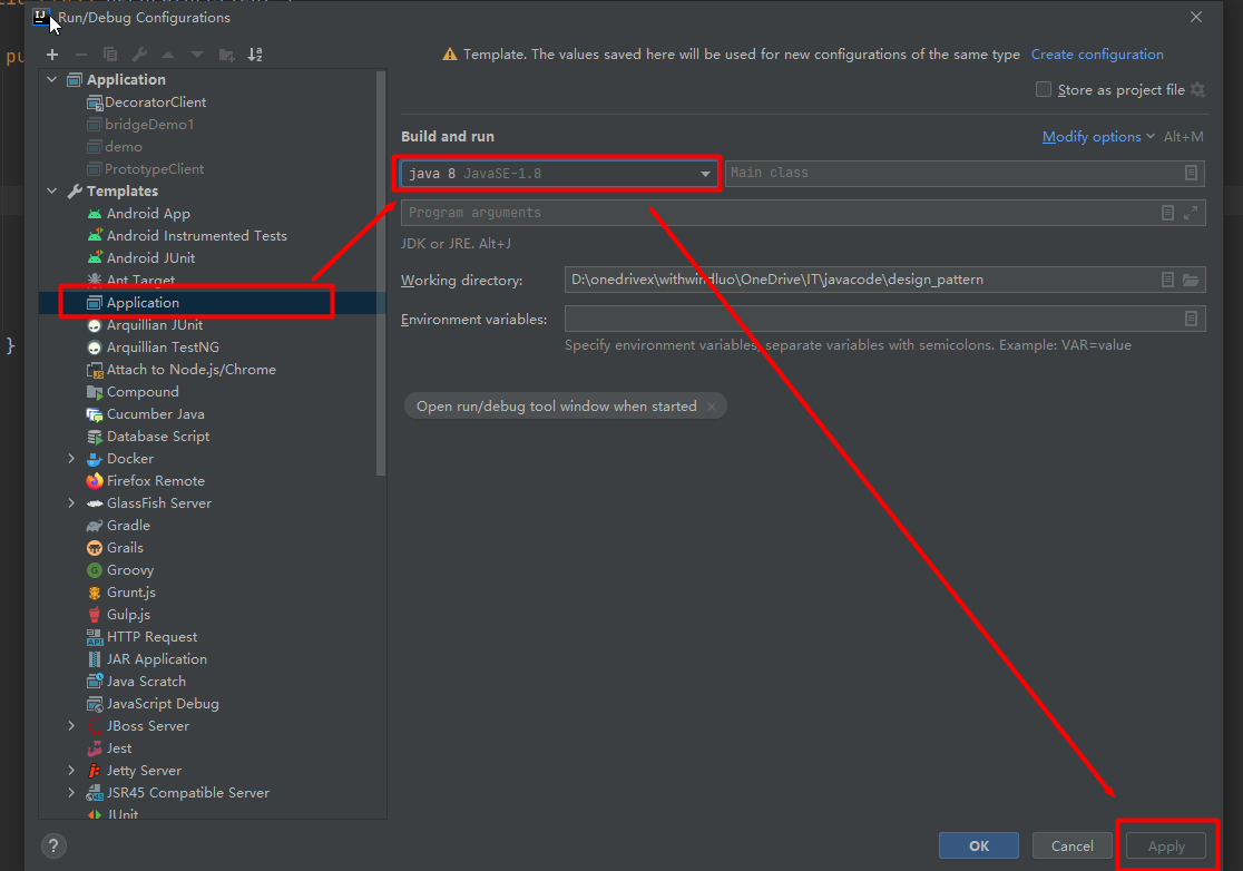 Idea运行java程序时总弹出提示配置edit Configurations Idea运行弹出edit Configuration Csdn博客